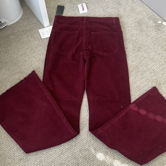 TJ Maxx | Pants & Jumpsuits | Red High Rise Flare Jeans | Poshmark